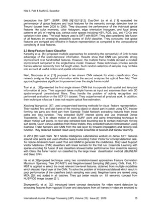 Semantic Concept Detection in Video Using Hybrid Model of CNN and SVM Classifiers | PDF