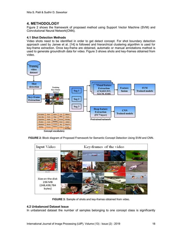 Semantic Concept Detection in Video Using Hybrid Model of CNN and SVM Classifiers | PDF