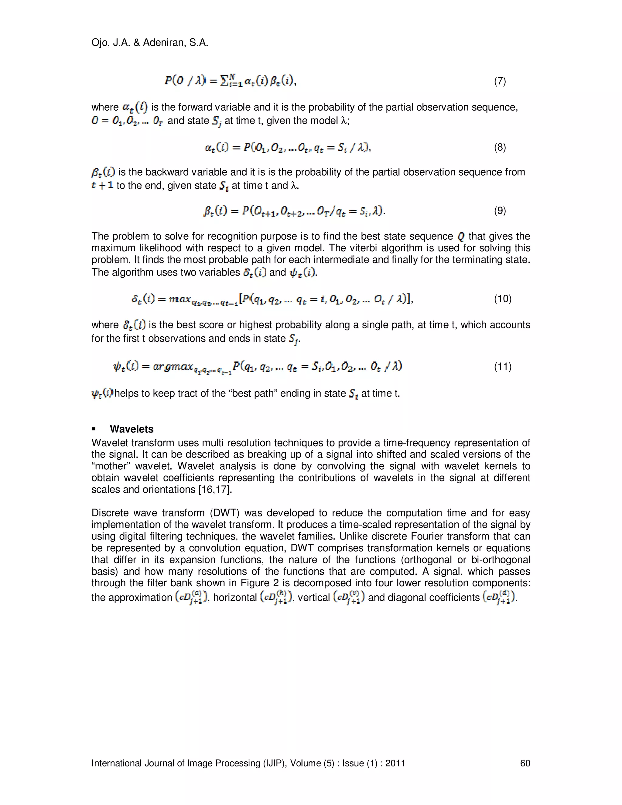 One-Sample Face Recognition Using HMM Model of Fiducial Areas | PDF