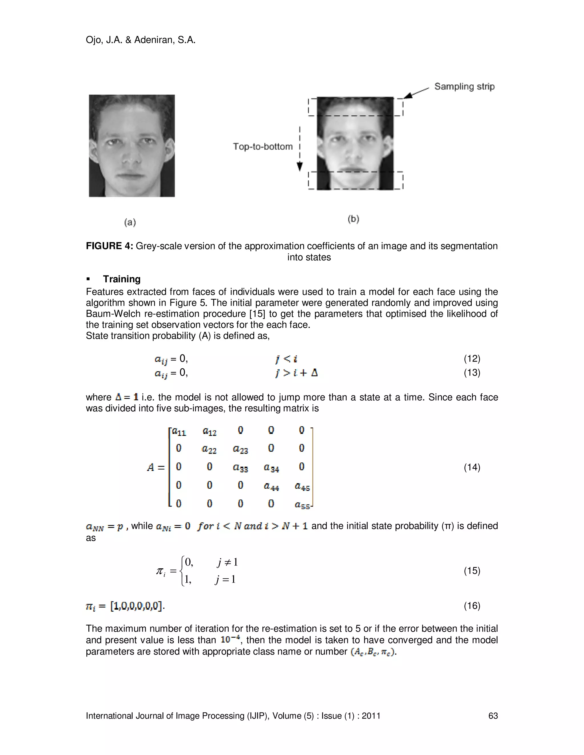 One-Sample Face Recognition Using HMM Model of Fiducial Areas | PDF