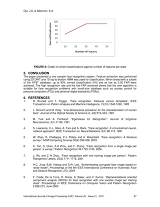 One-Sample Face Recognition Using HMM Model of Fiducial Areas | PDF