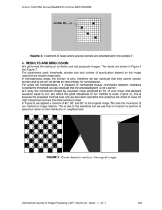 Corner Detection Using Mutual Information | PDF