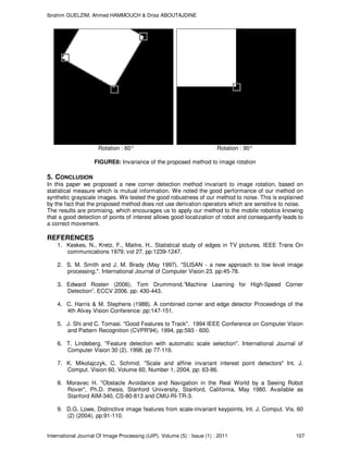 Corner Detection Using Mutual Information | PDF