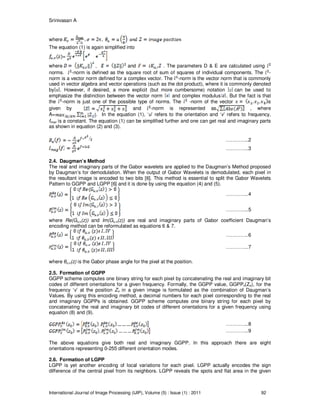Histogram Gabor Phase Pattern and Adaptive Binning Technique in Feature Selection for Face ...