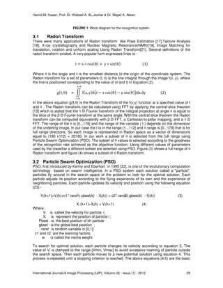 Face Recognition using Improved FFT Based Radon by PSO and PCA ...