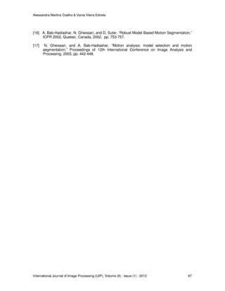 Data-Driven Motion Estimation With Spatial Adaptation | PDF | Video Software | Computer Software ...