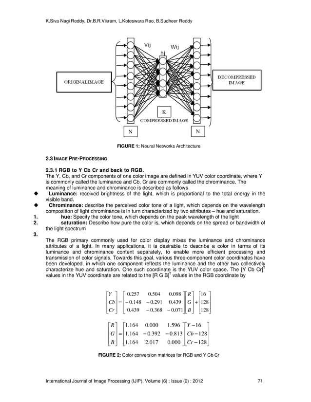 Image Processing Compression and Reconstruction by Using New Approach Artificial Neural Network ...