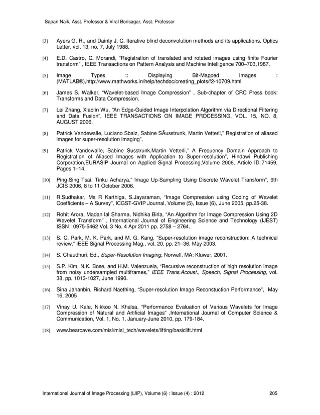 A Novel Super Resolution Algorithm Using Interpolation And Lwt Based Denoising Method Pdf 3574