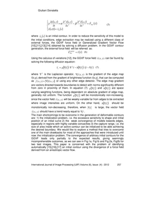 Edge Extraction with an Anisotropic Vector Field using Divergence Map | PDF