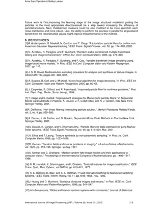 Image Restoration Using Particle Filters By Improving The Scale Of ...