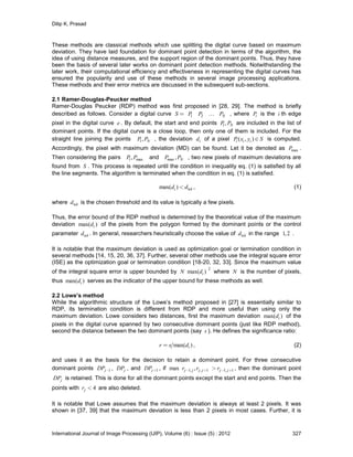 Assessing Error Bound For Dominant Point Detection | PDF