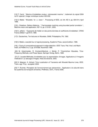 Adaptive Multiscale Stereo Images Matching Based on Wavelet Transform Modulus Maxima | PDF
