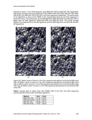 Robust Block-Matching Motion Estimation of Flotation Froth Using Mutual Information | PDF