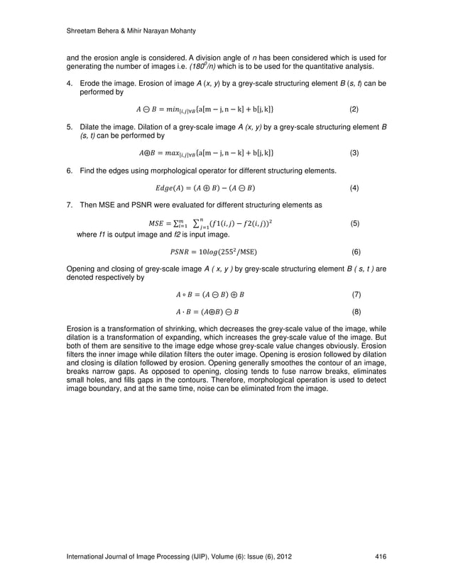 Land Boundary Detection of an Island using improved Morphological Operation | PDF | Cameras and ...