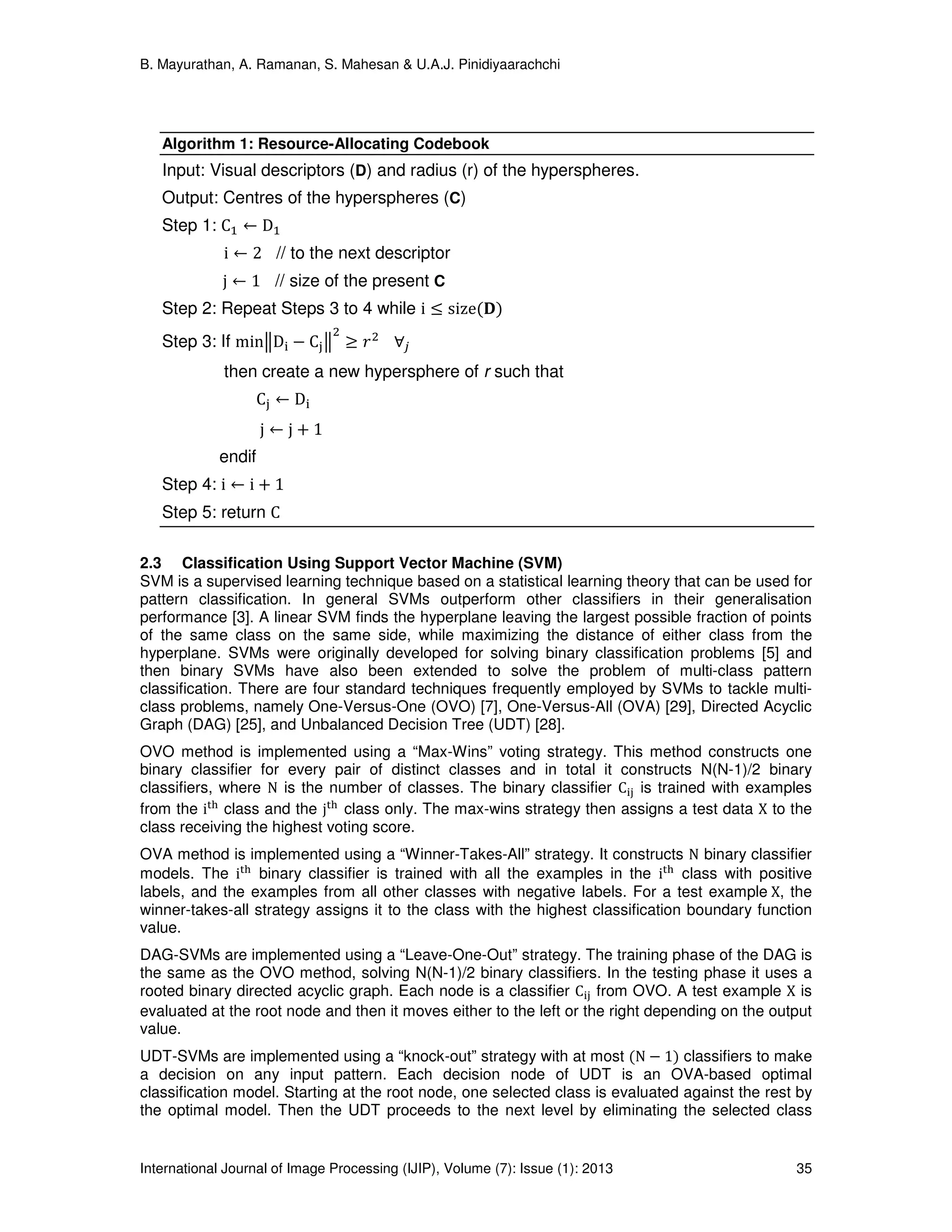 Speeded-up and Compact Visual Codebook for Object Recognition | PDF
