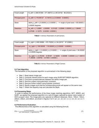 An Assessment of Image Matching Algorithms in Depth Estimation | PDF