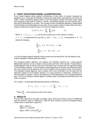 Target Detection by Fuzzy Gustafson-Kessel Algorithm | PDF