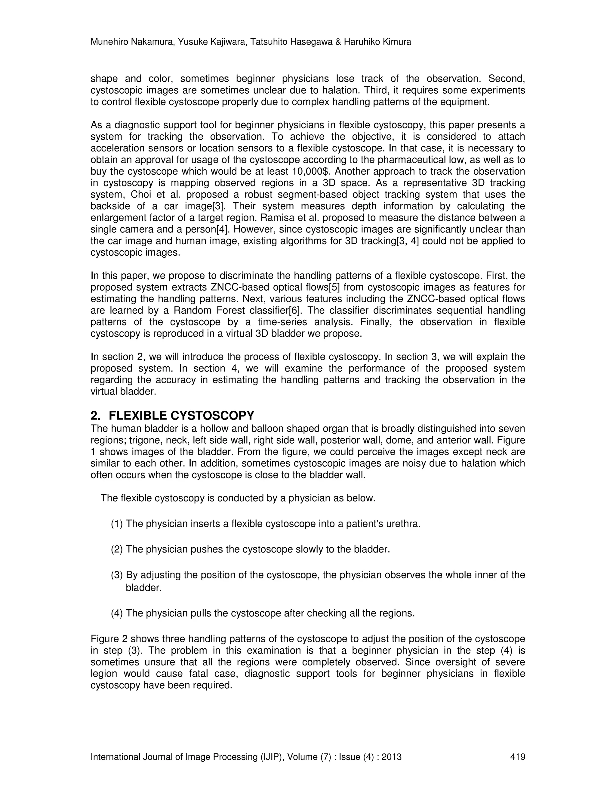 3D Position Tracking System for Flexible Cystoscopy | PDF