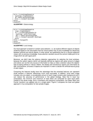 Unsupervised Categorization of Objects into Artificial and Natural Superordinate Classes Using ...