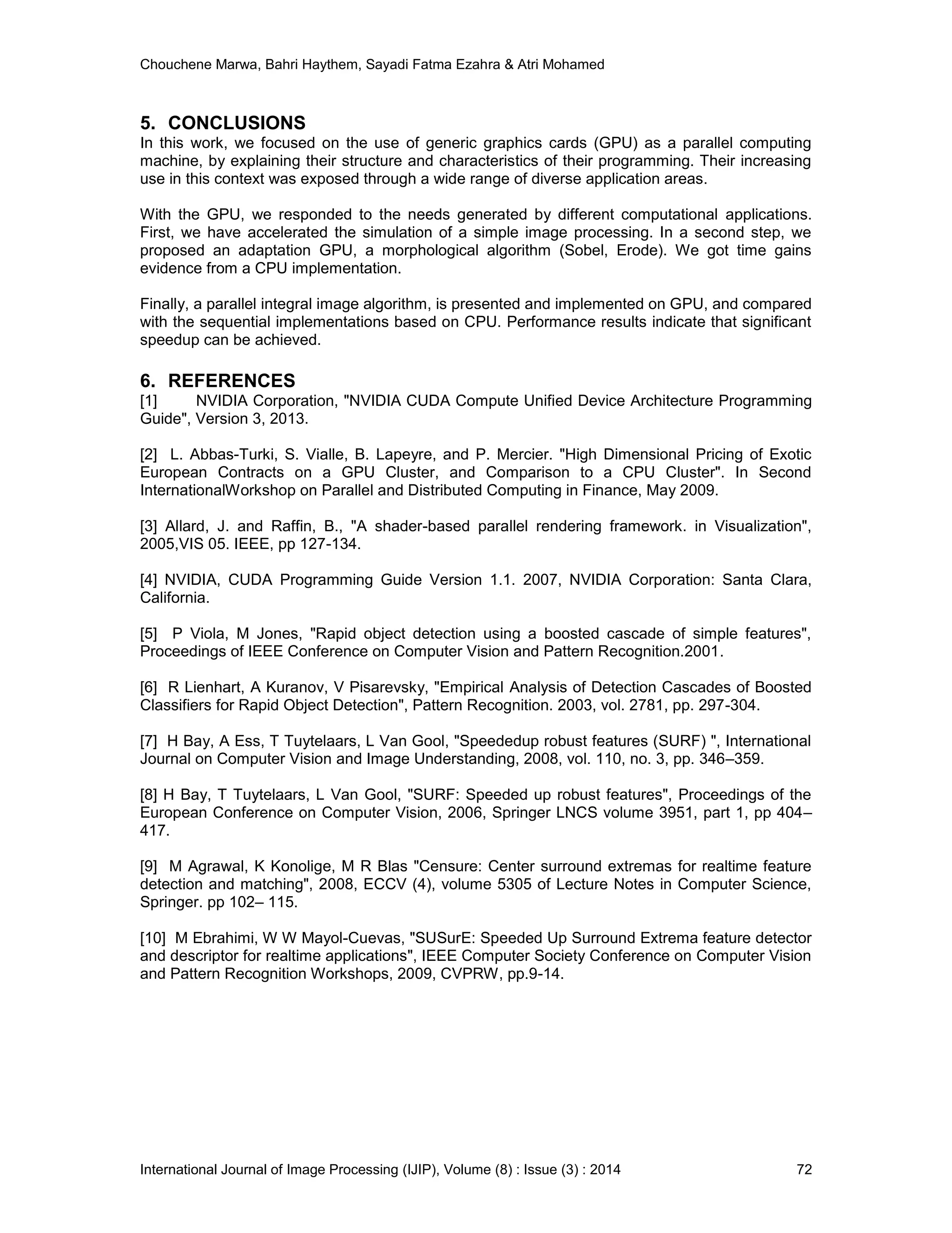 Image Processing Application On Graphics Processors Pdf