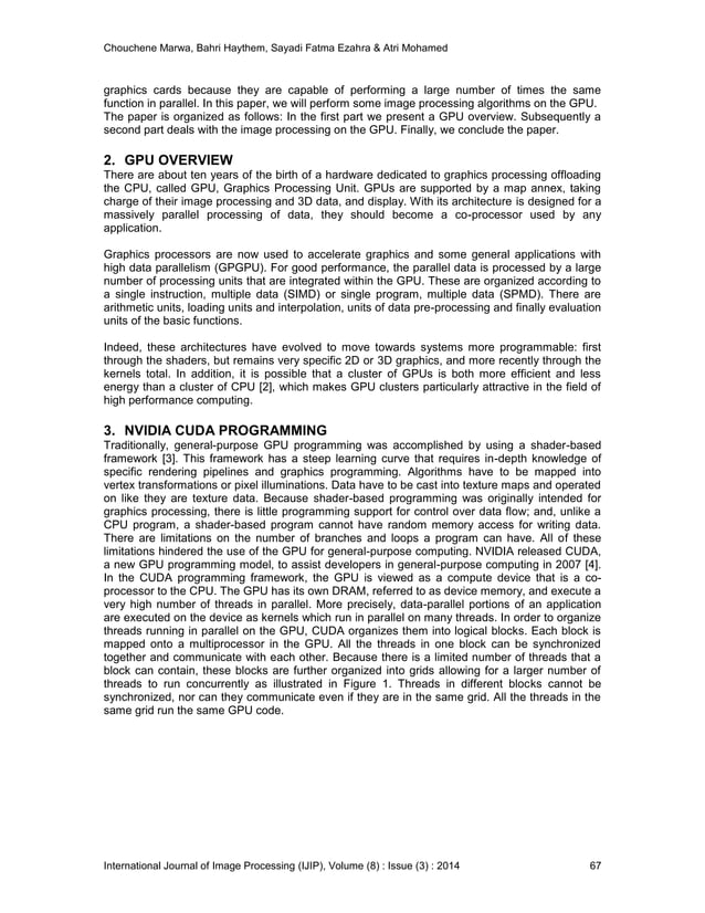 Image Processing Application on Graphics processors | PDF