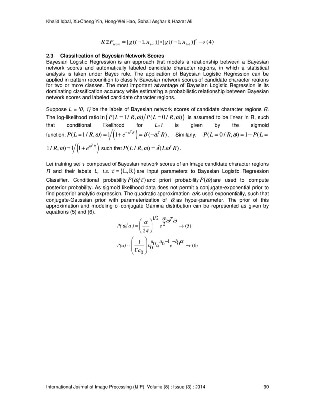 K2 Algorithm Based Text Detection With An Adaptive Classifier Threshold
