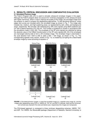 An Ultrasound Image Despeckling Approach Based on Principle Component Analysis | PDF