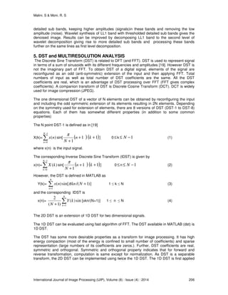 Use of Discrete Sine Transform for A Novel Image Denoising Technique | PDF