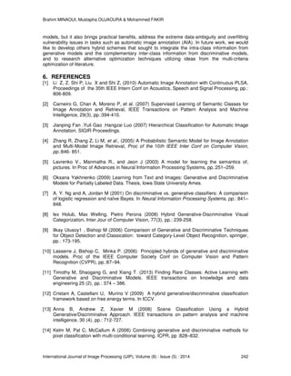 Combining Generative And Discriminative Classifiers For Semantic Automatic Image Annotation | PDF