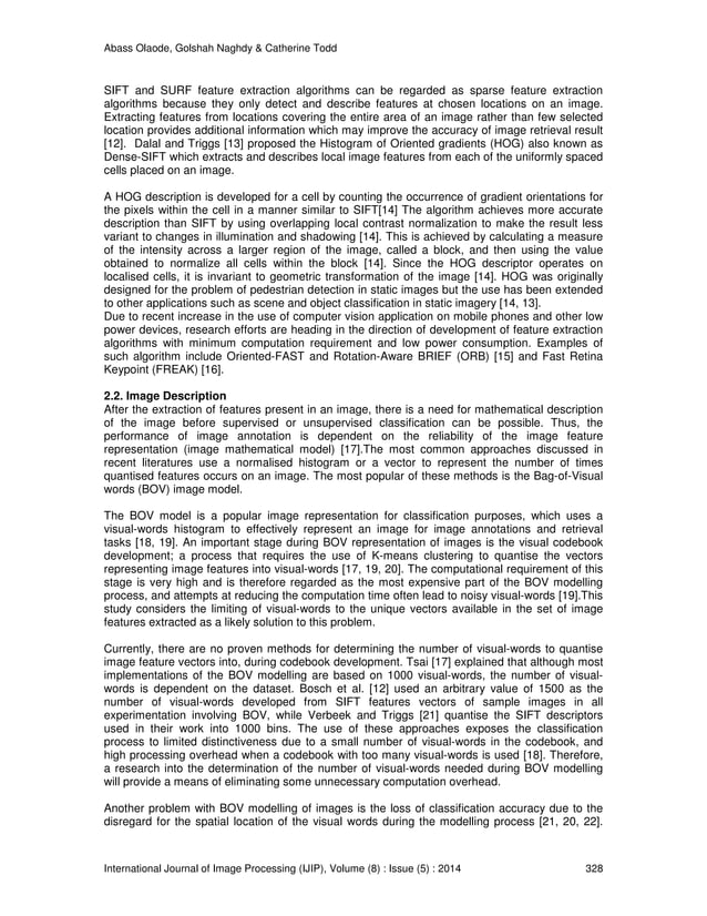 Unsupervised Classification of Images: A Review | PDF