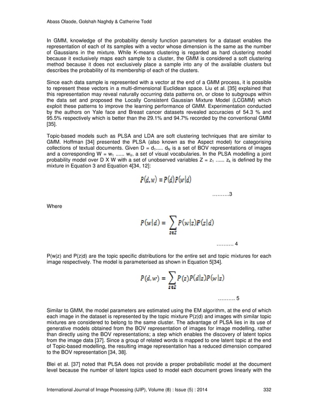 Unsupervised Classification of Images: A Review | PDF
