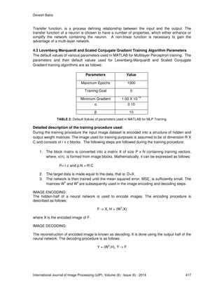 Comparison Between Levenberg-Marquardt And Scaled Conjugate Gradient Training Algorithms For ...