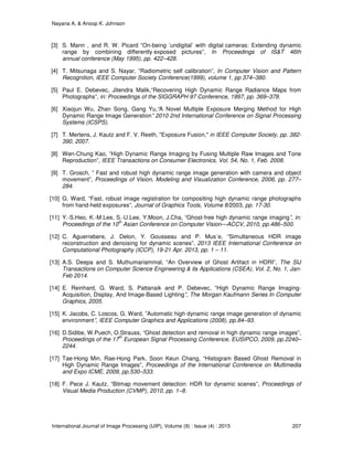 High Dynamic Range Imaging- A Review | PDF