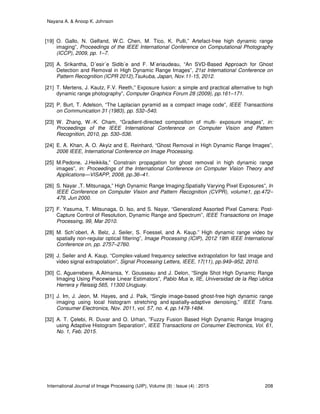 High Dynamic Range Imaging- A Review | PDF