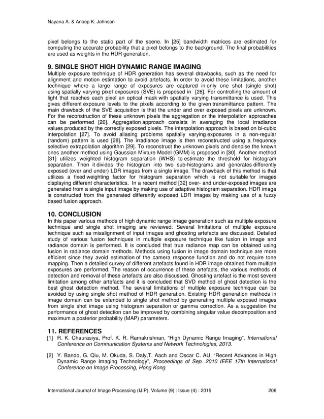High Dynamic Range Imaging A Review Pdf