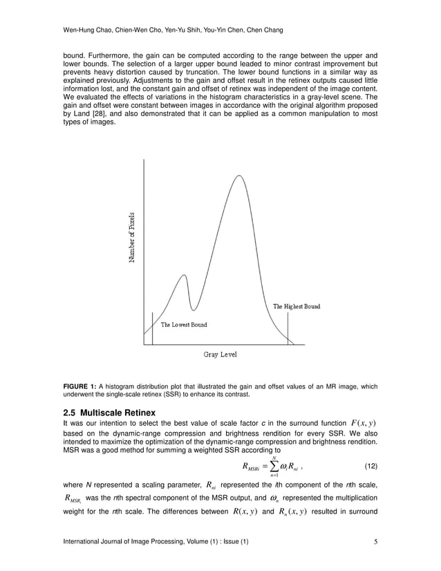 Correction of Inhomogeneous MR Images Using Multiscale Retinex | PDF