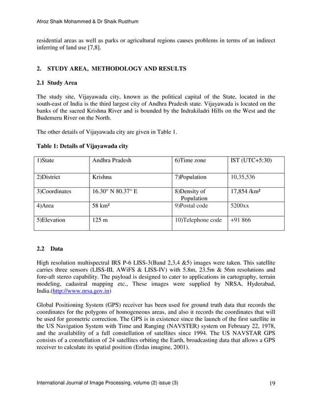 Object-Oriented Image Processing Of An High Resolution Satellite Imagery With Perspectives For ...
