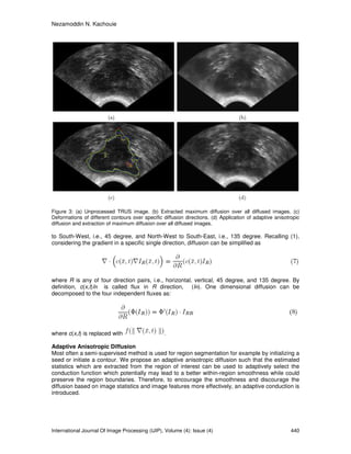 Anisotropic Diffusion for Medical Image Enhancement | PDF
