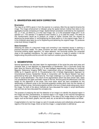 A Novel Approach for Bilingual (English - Oriya) Script Identification ...