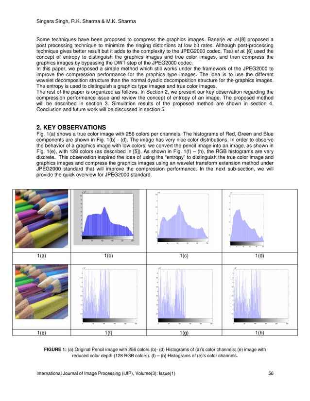Use of Wavelet Transform Extension for Graphics Image Compression using JPEG2000 Framework | PDF