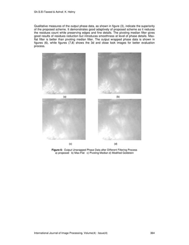 Interferogram Filtering Using Gaussians Scale Mixtures in Steerable Wavelet Domain | PDF