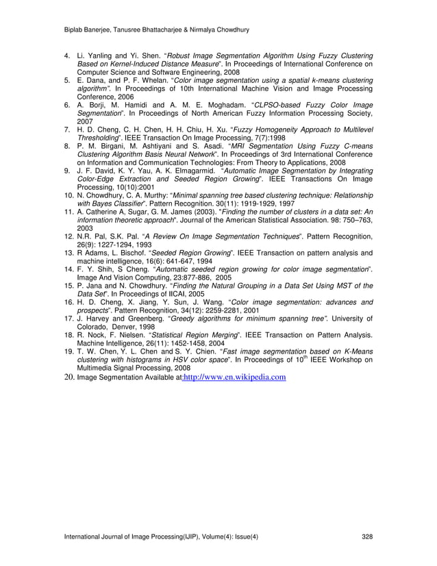 Color Image Segmentation Technique Using “Natural Grouping” of Pixels | PDF