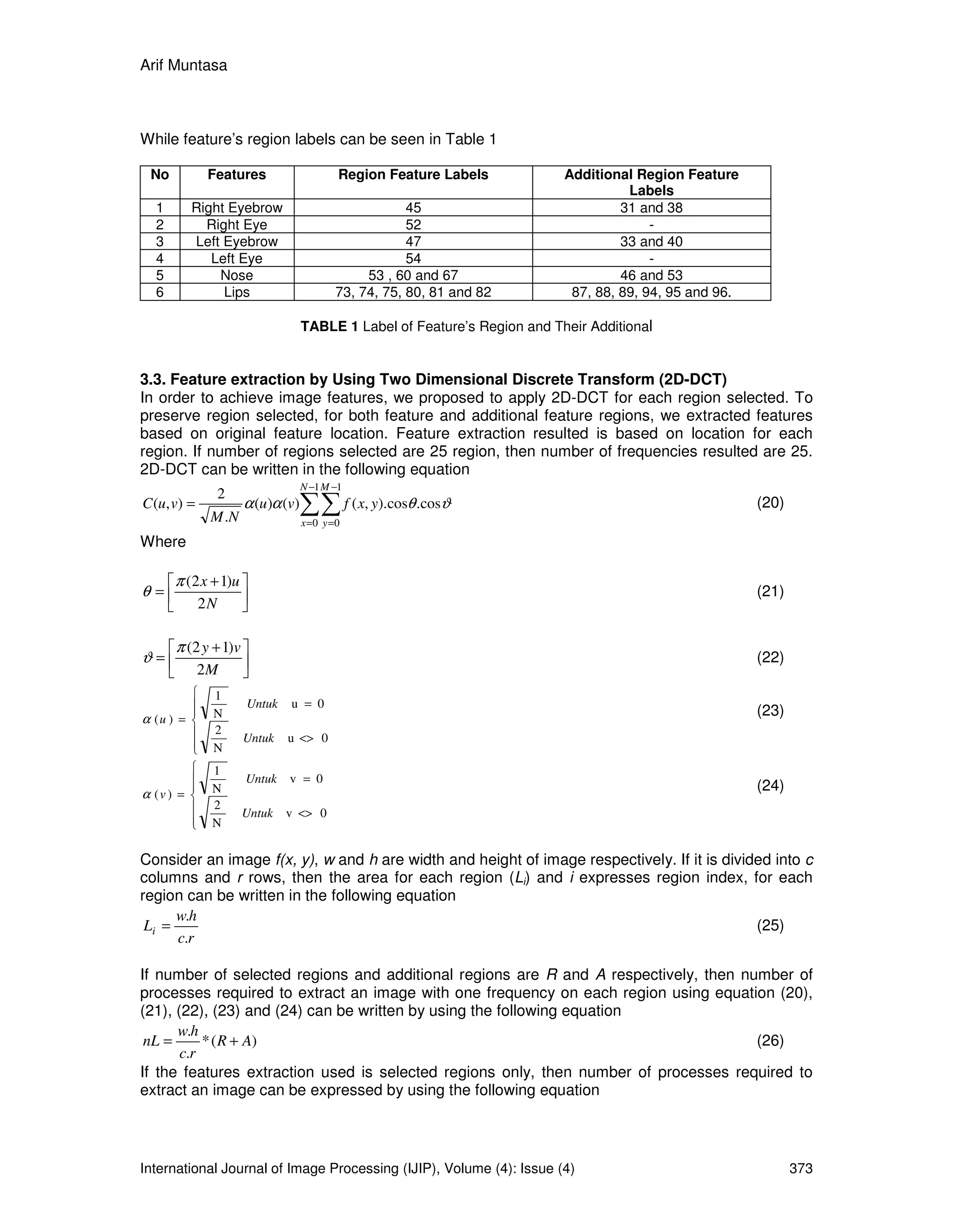 New Approach Dominant And Additional Features Selection Based On Two