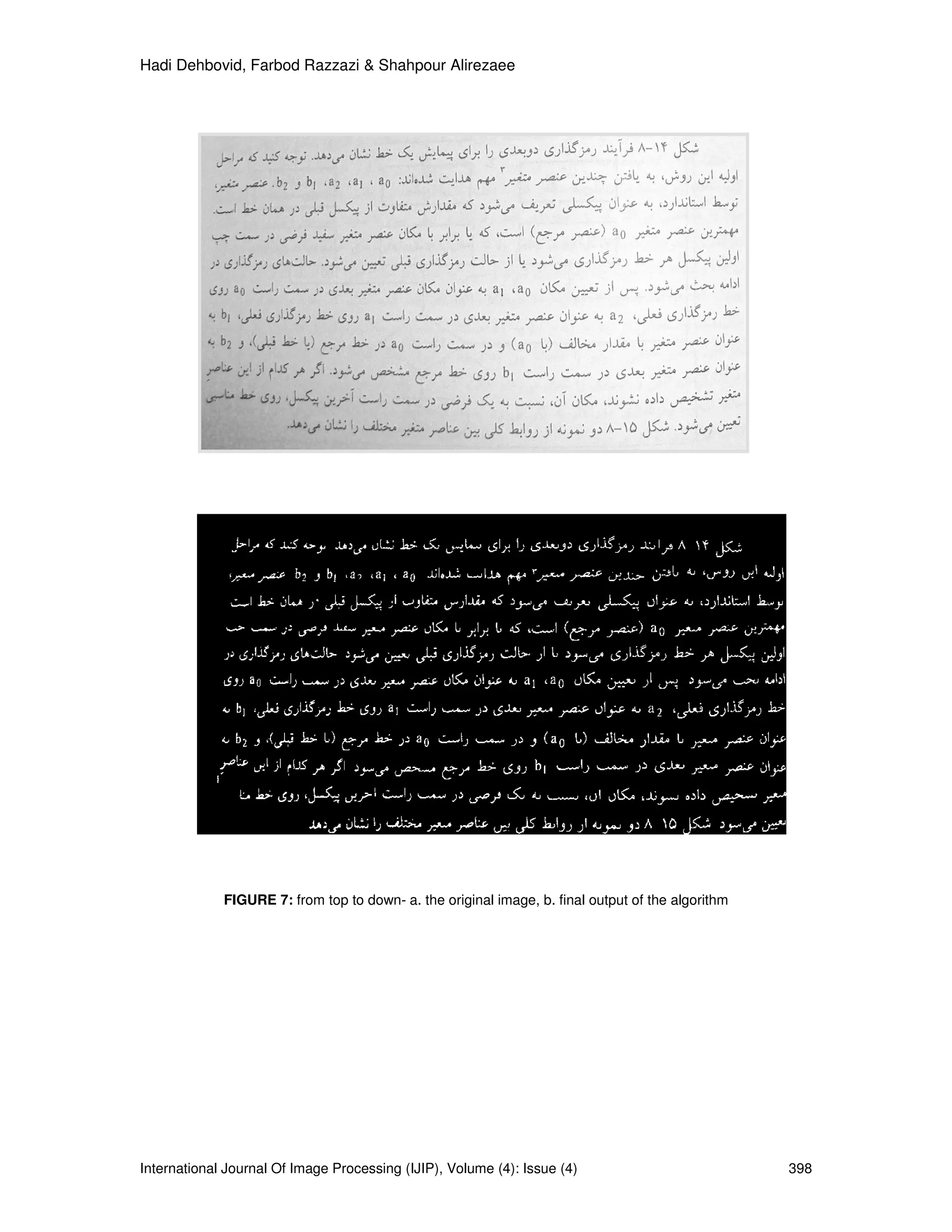 A Novel Method for De-warping in Persian document images captured by cameras | PDF