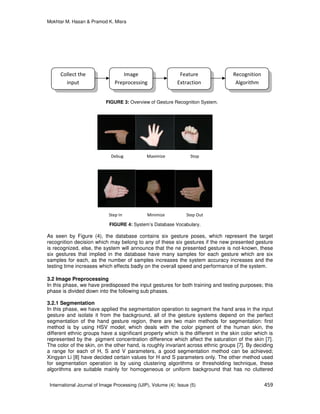 HSV Brightness Factor Matching for Gesture Recognition System | PDF