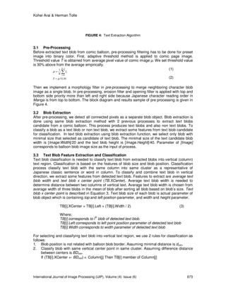 Method for Real Time Text Extraction of Digital Manga Comic | PDF ...