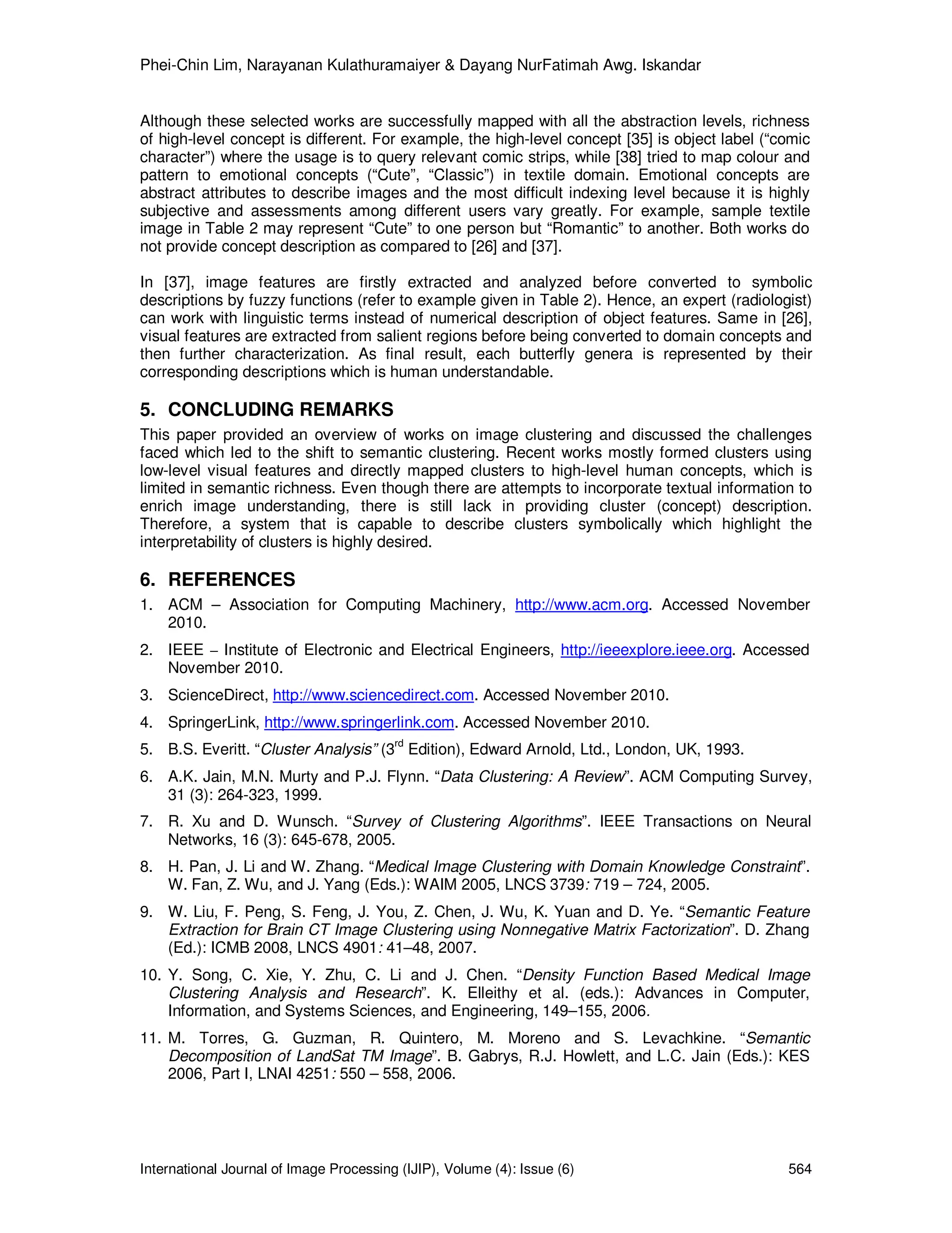 Towards Semantic Clustering A Brief Overview Pdf