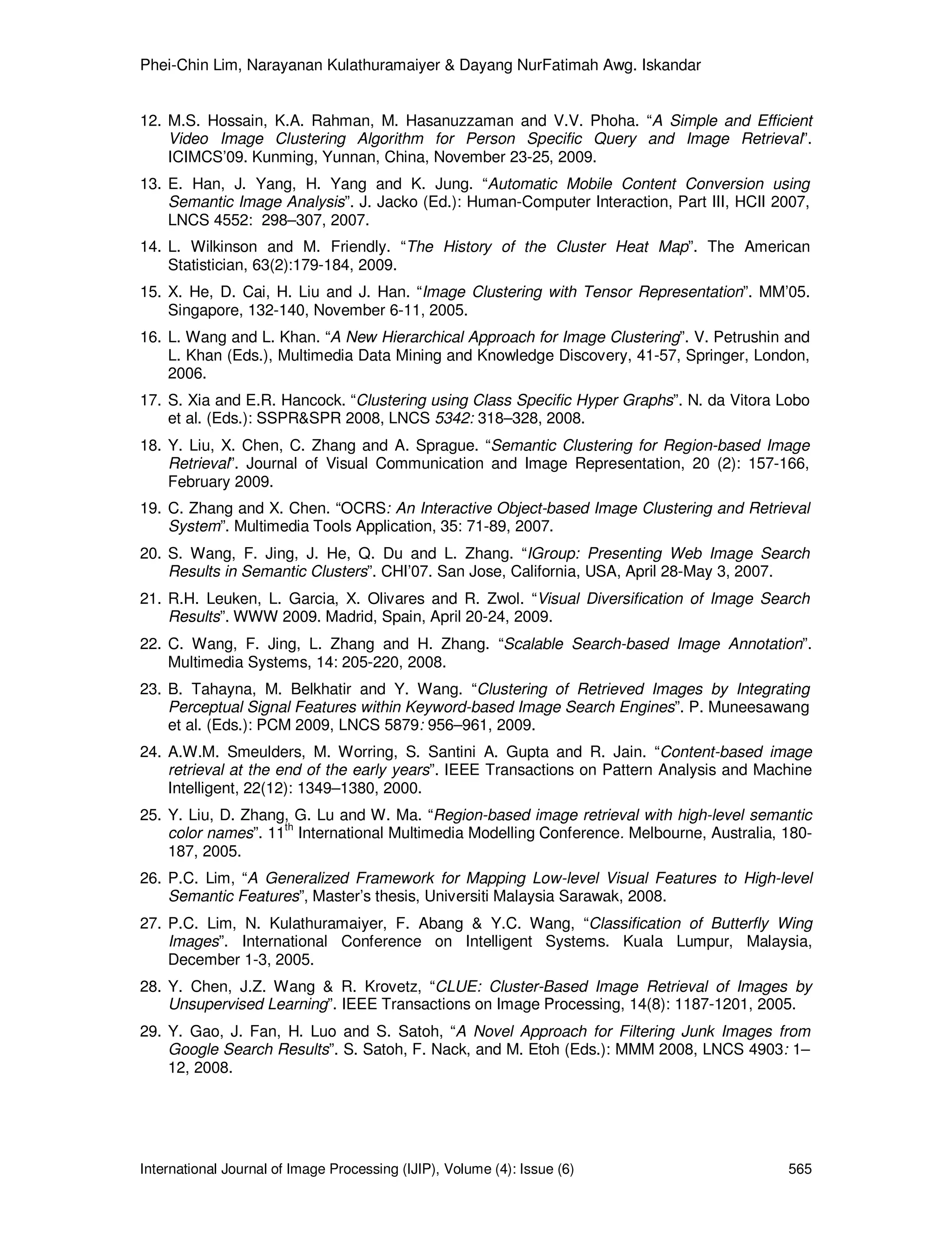 Towards Semantic Clustering – A Brief Overview | PDF