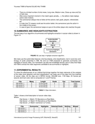 A Framework for Soccer Video Processing and AnalysisBased on Enhanced Algorithm for Dominant ...