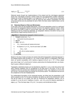 Analyses of the Watershed Transform | PDF